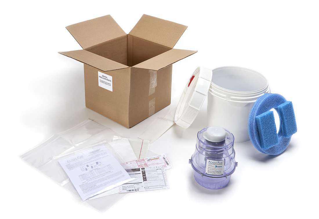 Air Techniques Acadia Plus Collection Container Cartridge & Recycle Ki ...