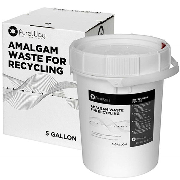 PureWay Amalgam Waste Bucket Container 5 gallon – Amalgam-Separator.com